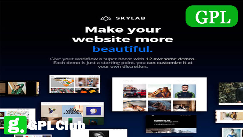 Skylab 3.8.9 – Portfolio / Photography WordPress Theme