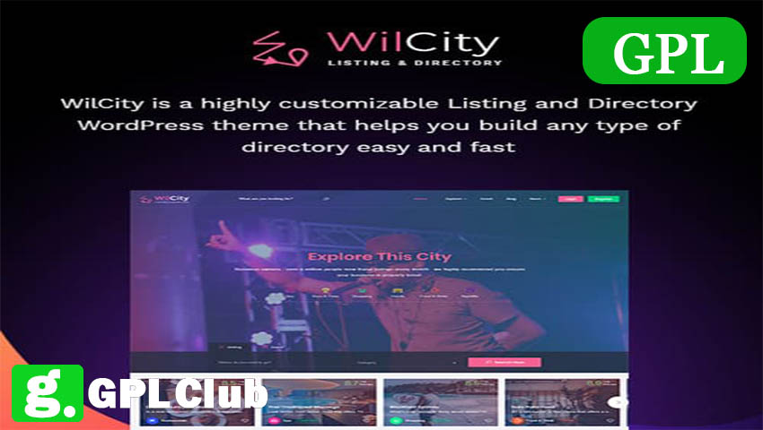 Wilcity 1.4.38 – Directory Listing WordPress Theme